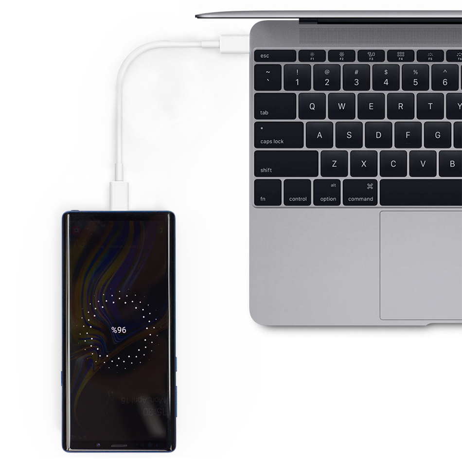 Super Short USB Type-C Fast Charging Cable (12cm)